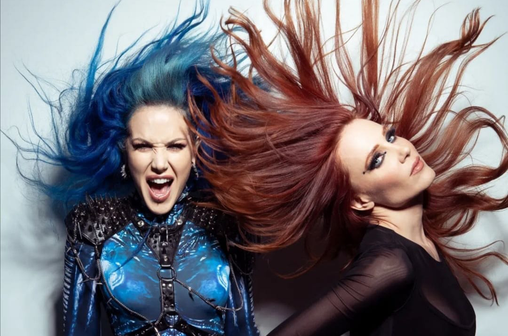 Simone Simons sdílí klip ve kterém hostuje Alissa White-Gluz